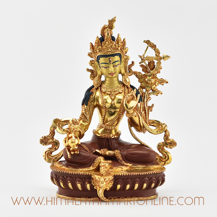 Red Tara Copper Statue: Wish fulfilling Red Tara is manifestation of Tara.