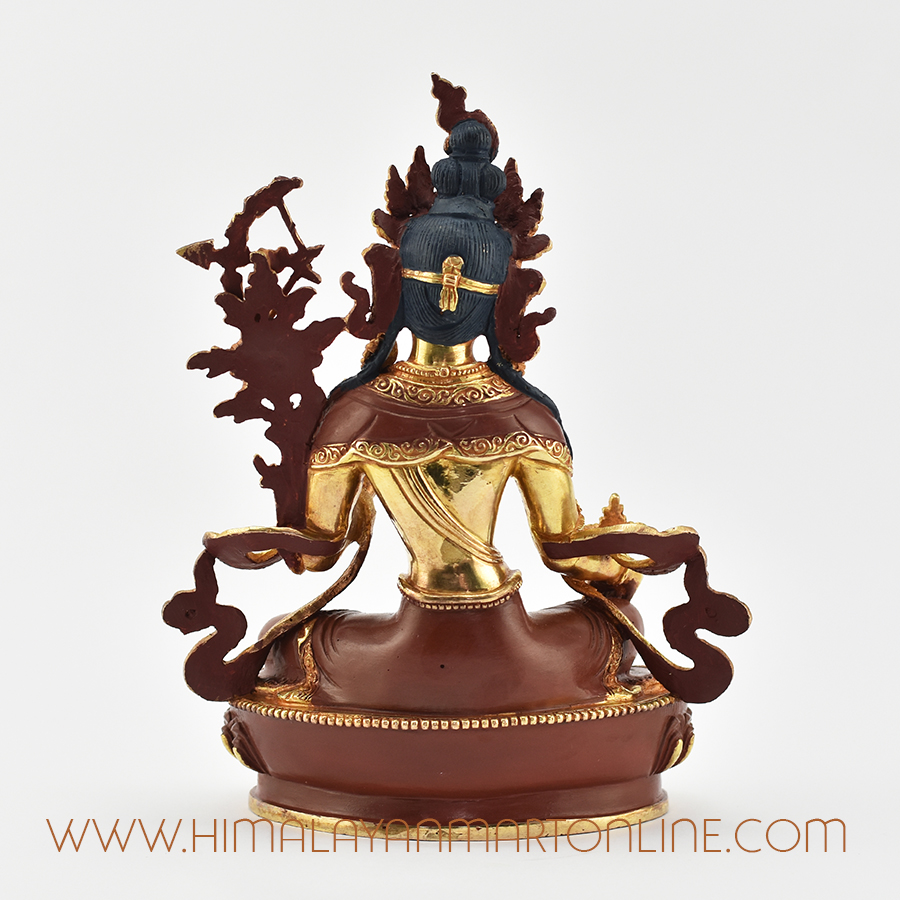 Red Tara Copper Statue: Wish fulfilling Red Tara is manifestation of Tara.