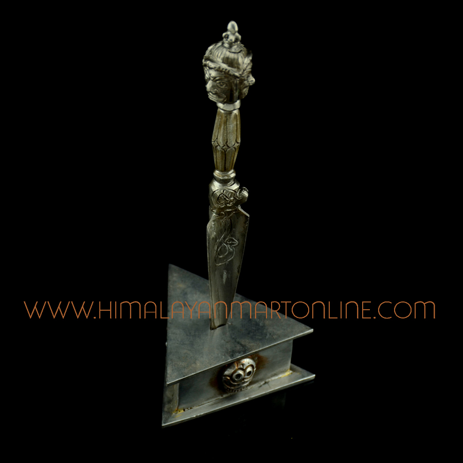 6.5" Iron Phurba: Buy 6.5" Iron Phurba Online - Himalayan Mart