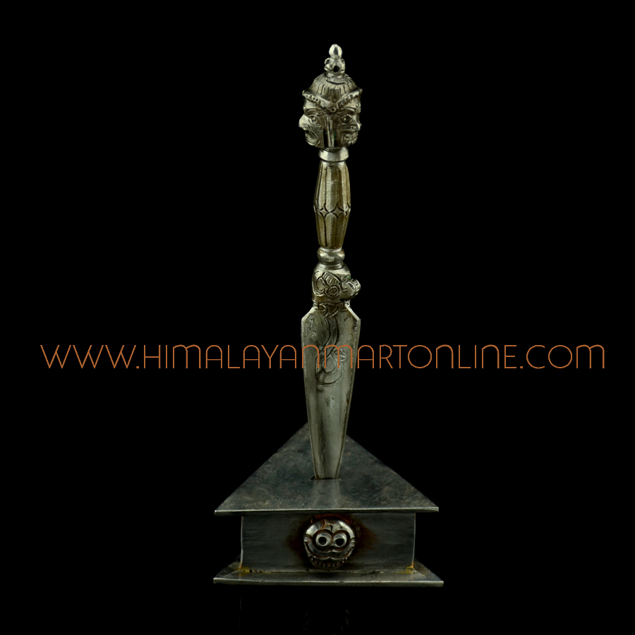 6.5" Iron Phurba: Buy 6.5" Iron Phurba Online - Himalayan Mart