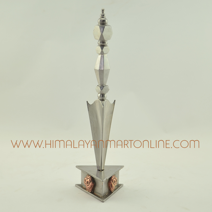 7.75" Iron Phurba: Buy 7.75" Iron Phurba Online - Himalayan Mart