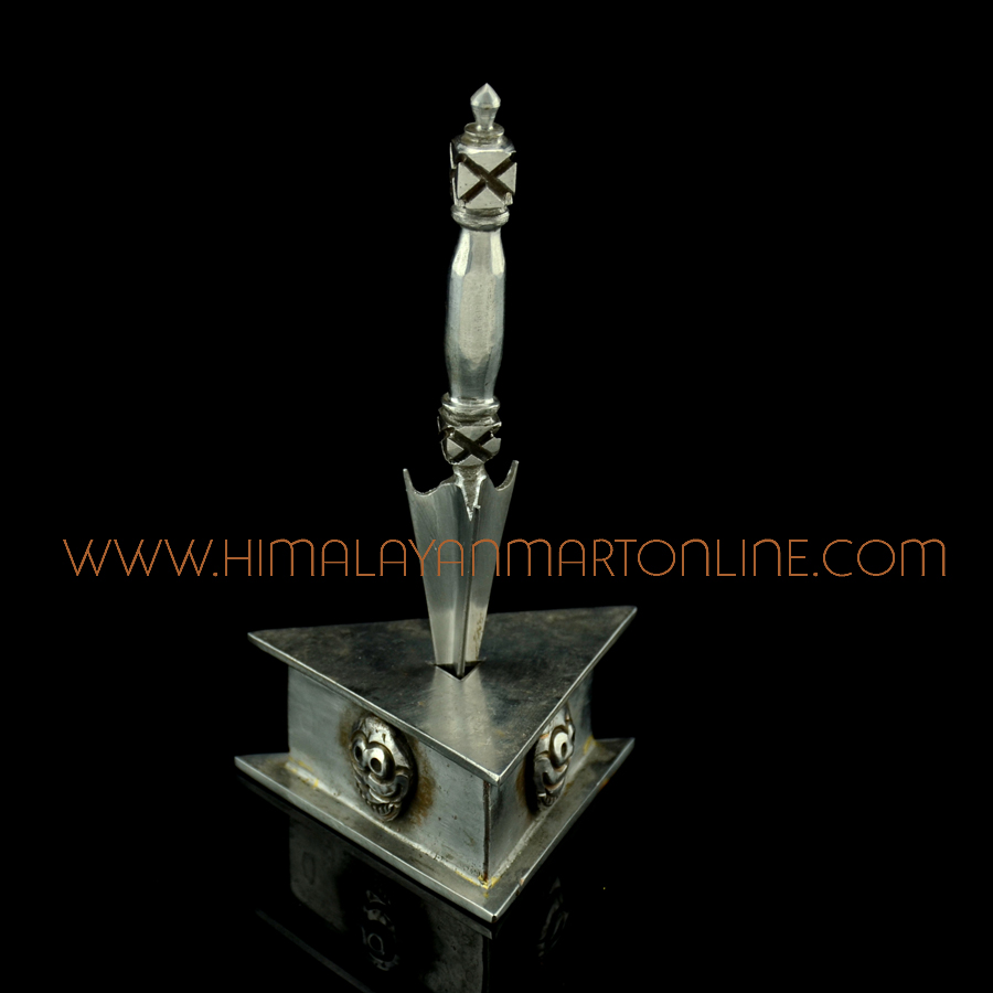 5.25" Iron Phurba: Buy 5.25" Iron Phurba Online - Himalayan Mart