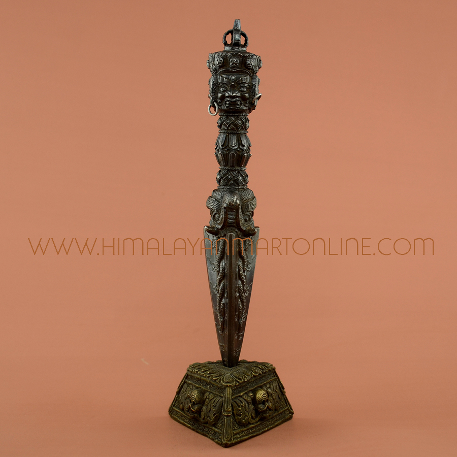 11.5" Iron Phurba: Buy 11.5" Iron Phurba Online - Himalayan Mart