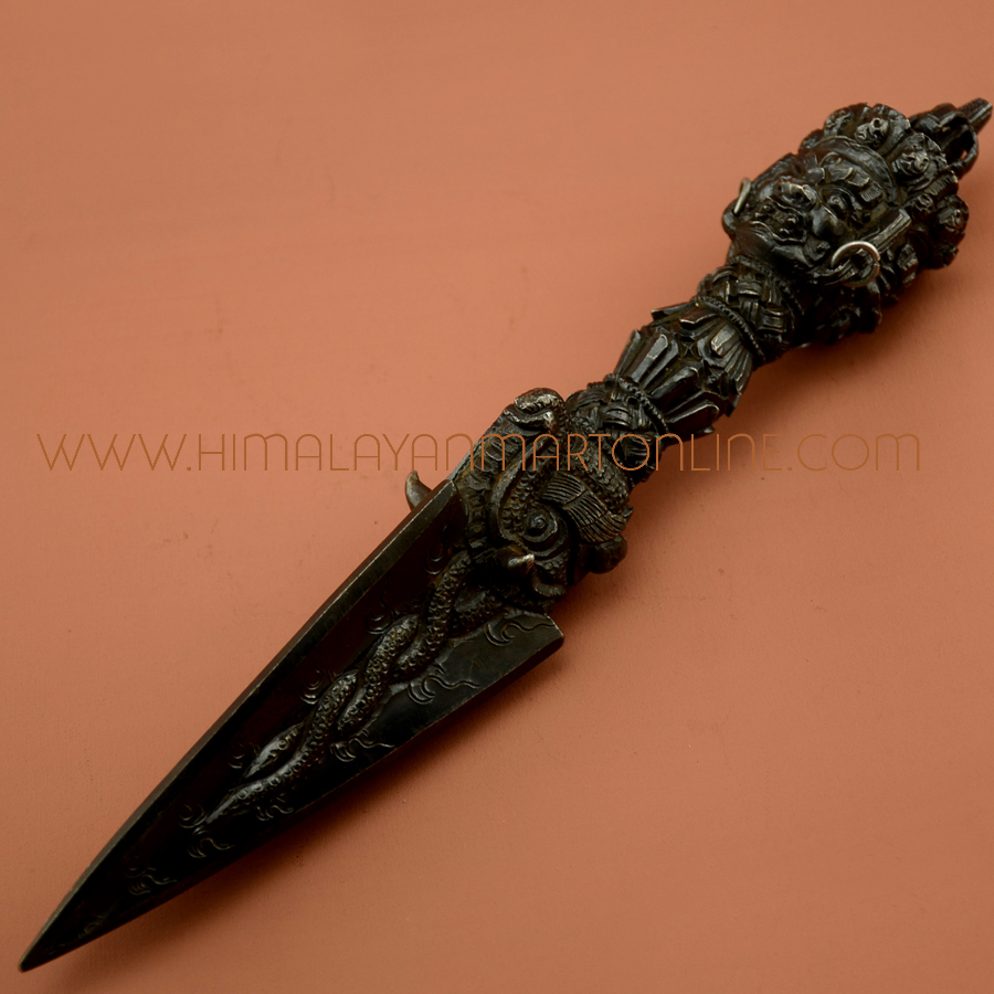 11.5" Iron Phurba: Buy 11.5" Iron Phurba Online - Himalayan Mart