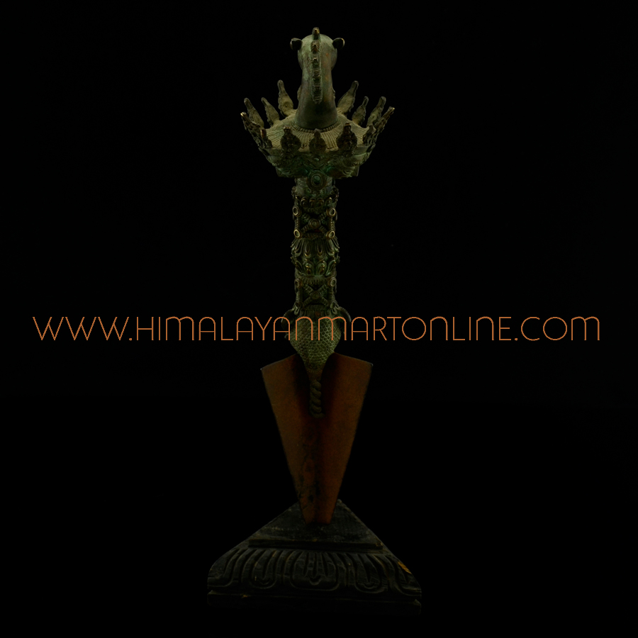 15.25" Iron Phurba Set: Buy 15.25" Iron Phurba Set Online - Himalayan Mart
