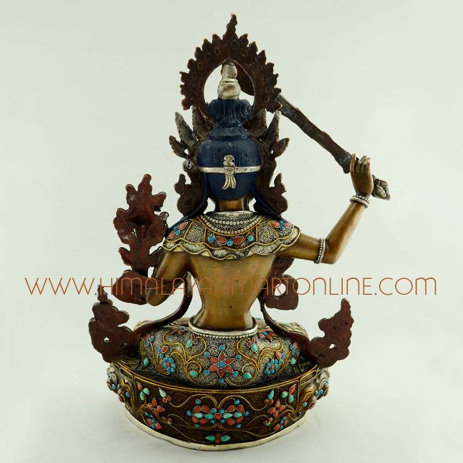14" Manjushri / Jampelyang Statue: Buy 14" Manjushri / Jampelyang ...
