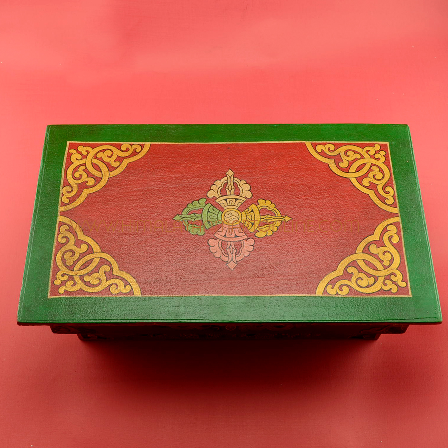 Handmade Painted Tibetan Lama Table: Buy Handmade Painted Tibetan Lama ...