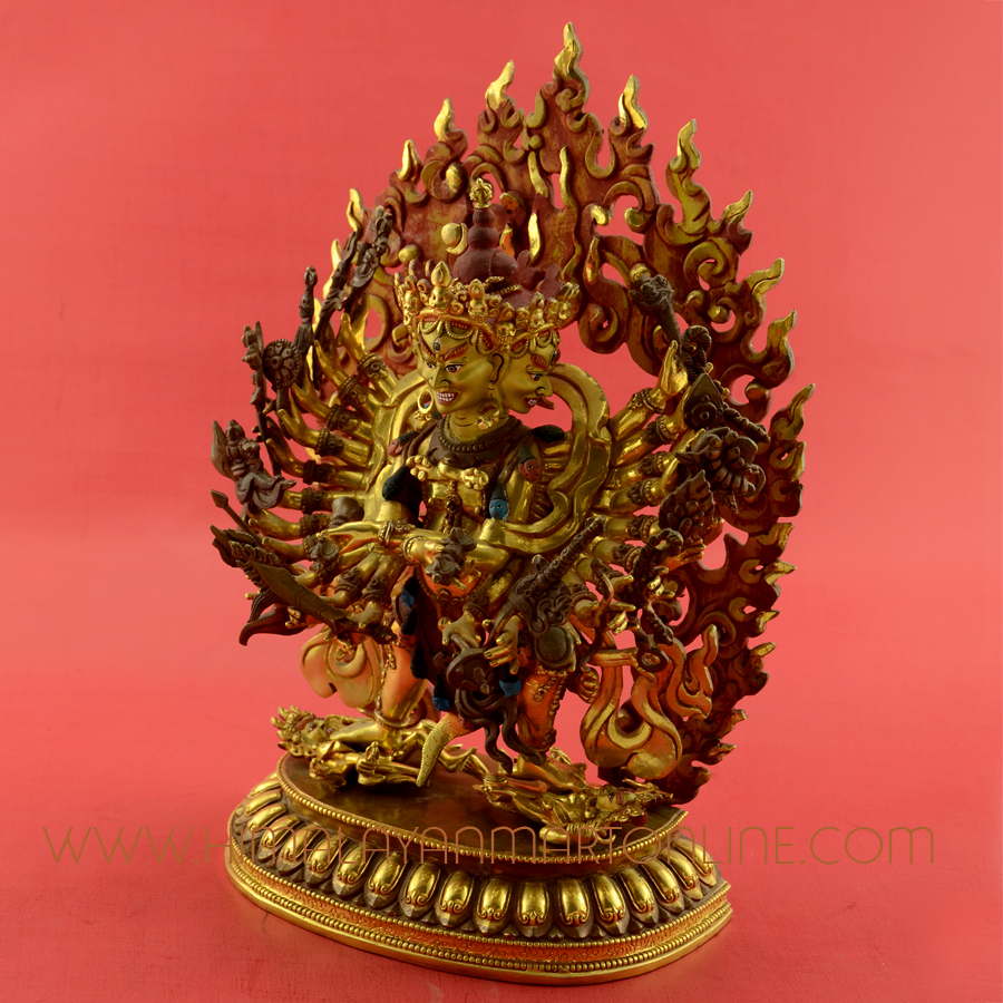 12" Kalachakra Statue: Buy 12" Kalachakra Statue Online - Himalayan Mart
