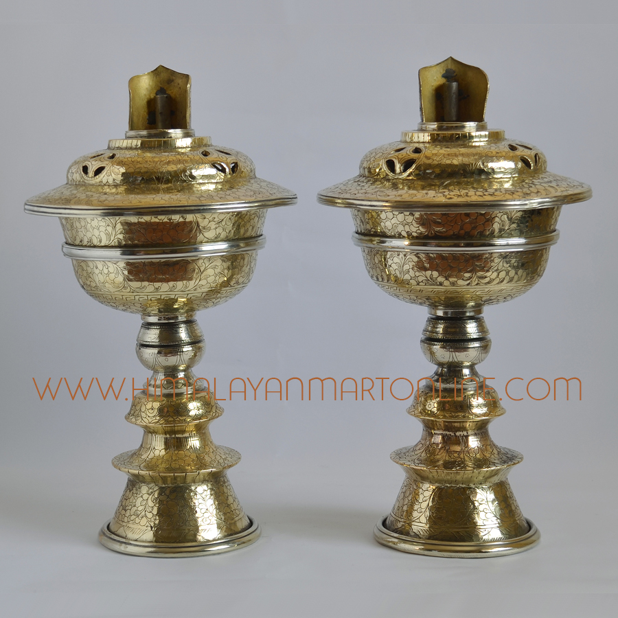 6" Butter Lamps Set: Buy 6" Butter Lamps Set Online - Himalayan Mart