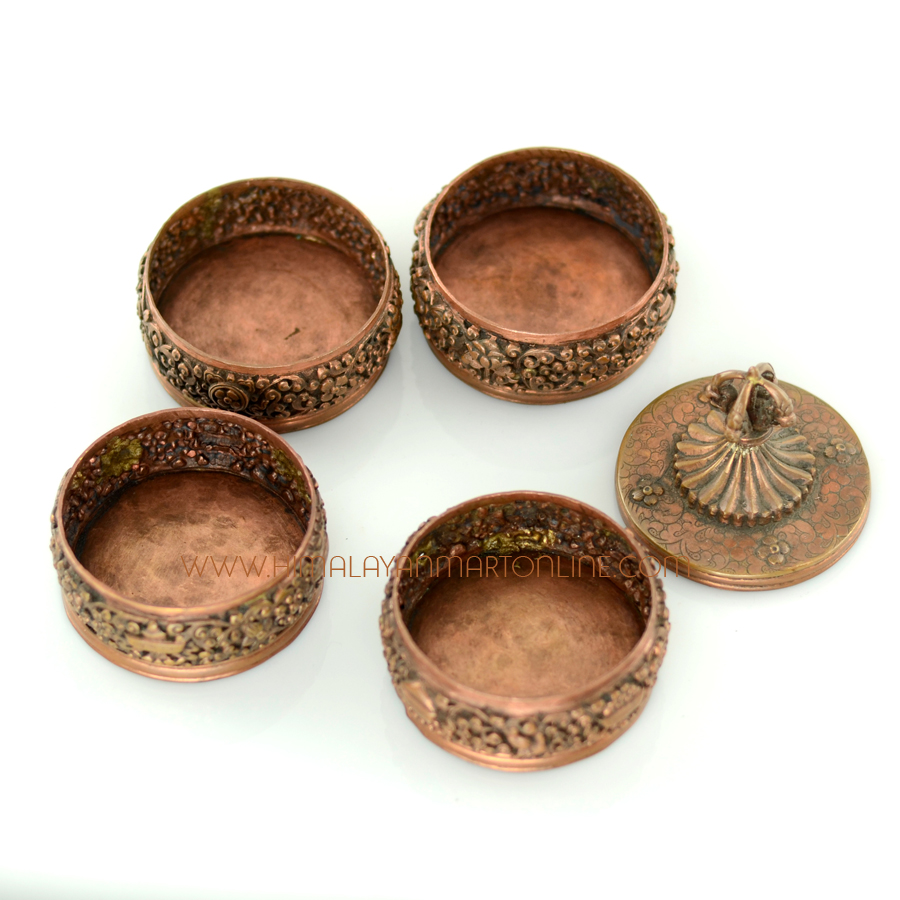 6” Copper Japher: Buy 6” Copper Japher Online - Himalayan Mart