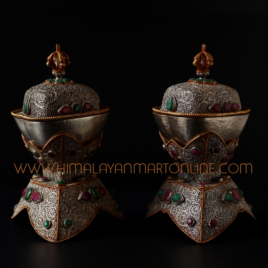8” Kapala Set: Buy 8” Kapala Set Online - Himalayan Mart