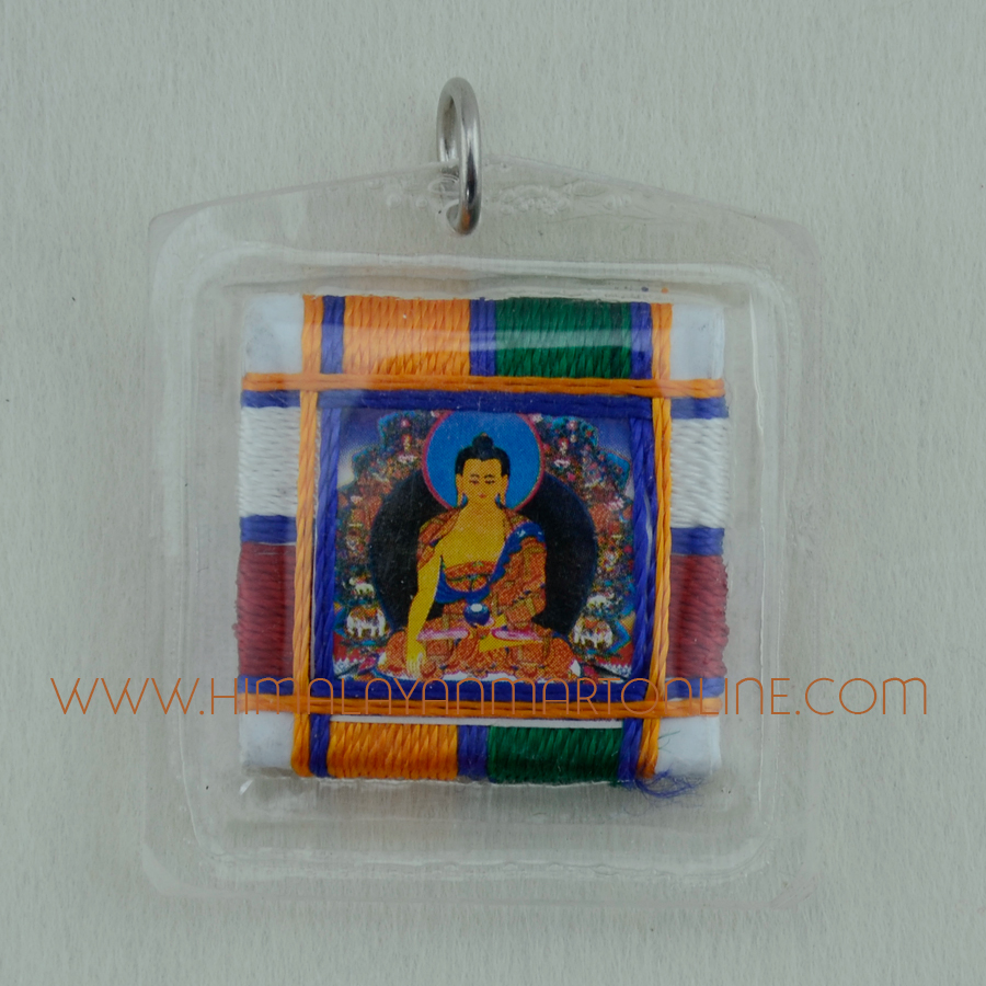 Auspicious Tibetan Shakyamuni Buddha Sungkhor Protection Butti Amulet
