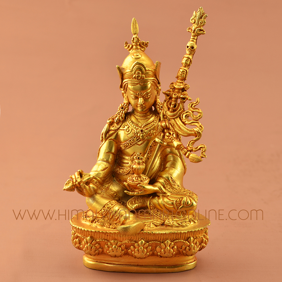 6" Guru Rinpoche Statue: Buy 6" Guru Rinpoche Statue Online - Himalayan ...