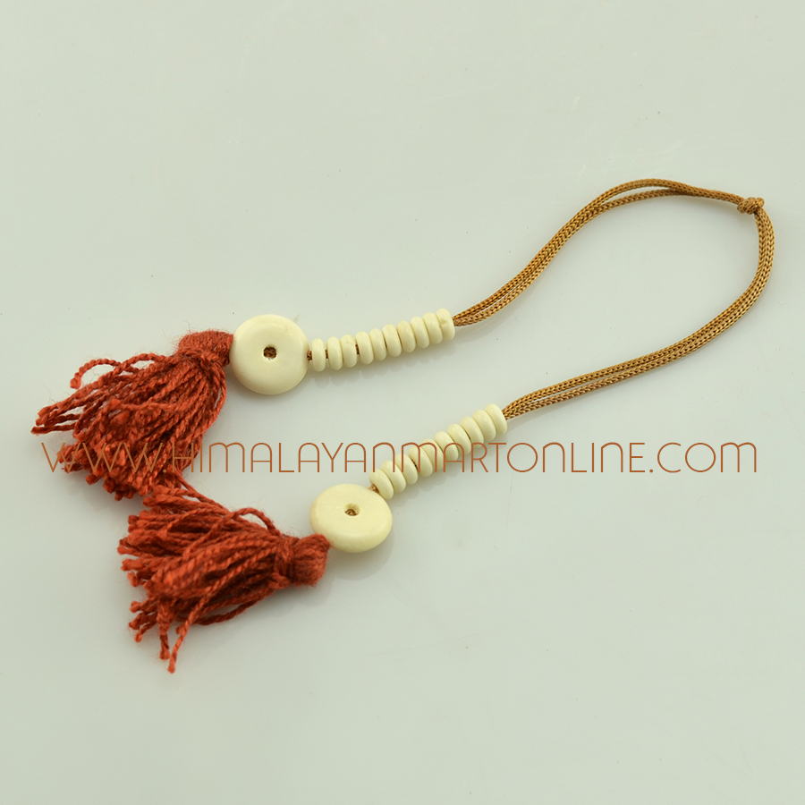 Fine Quality Bone Mala Counters Set from Patan, Nepal.
