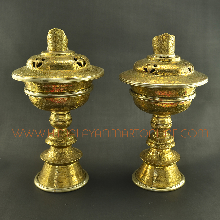 6" Tibetan Butter Lamp Set: Buy 6" Tibetan Butter Lamp Set Online ...
