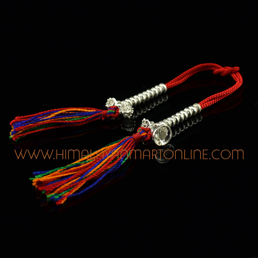 Dorje & Bell Silver MALA COUNTERS FOR PRAYER BEADS Online Himalayan Mart