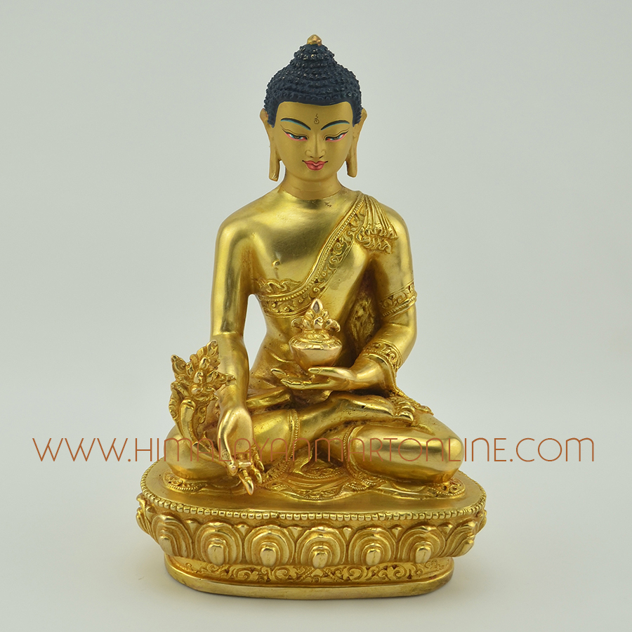 Buddha Medicine Menla Statue: Medicine Menla is The Buddha of Healing.