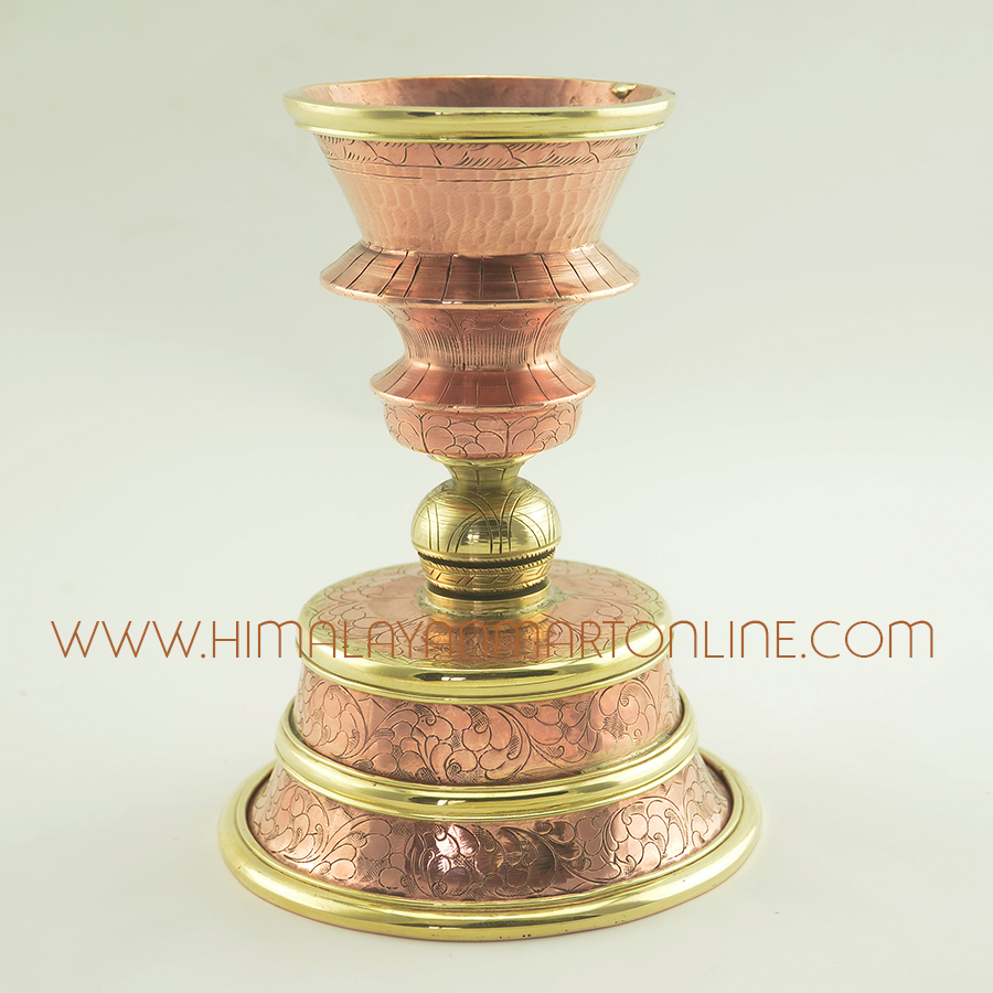 Butter Lamp Offering: Butter Lamps Offering in Monasteries Altars Shrine