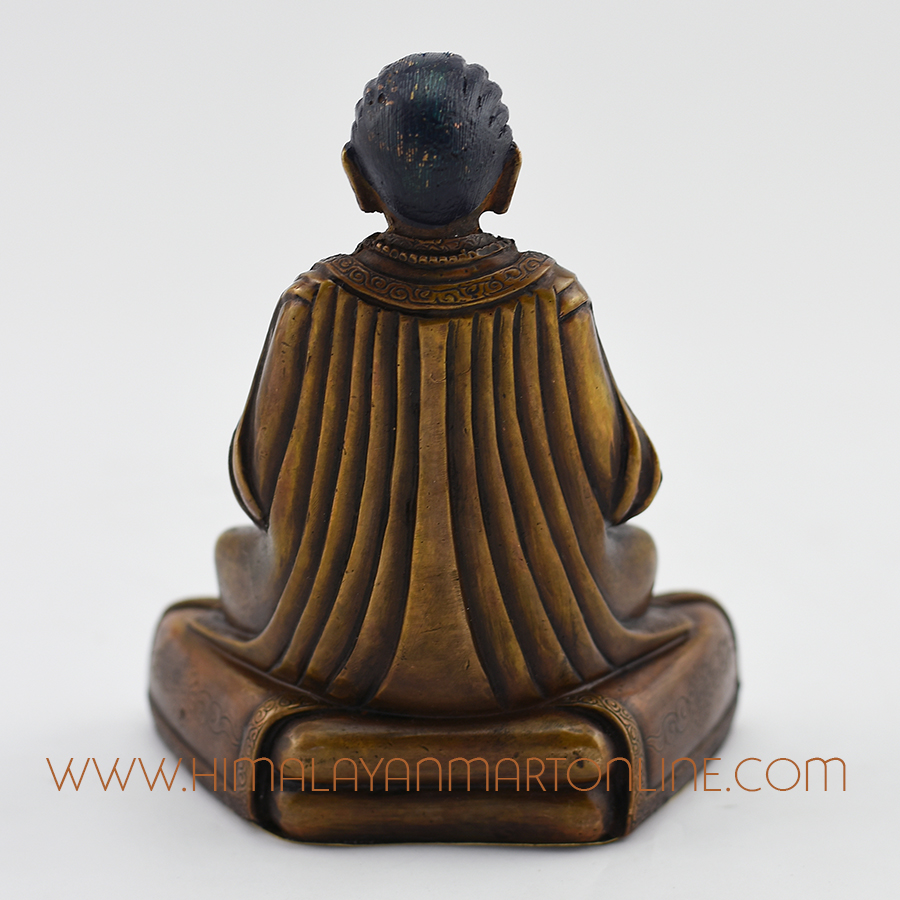 Marpa Copper Oxidized Statue: Marpa – Founder of Kagyudpa Tradition