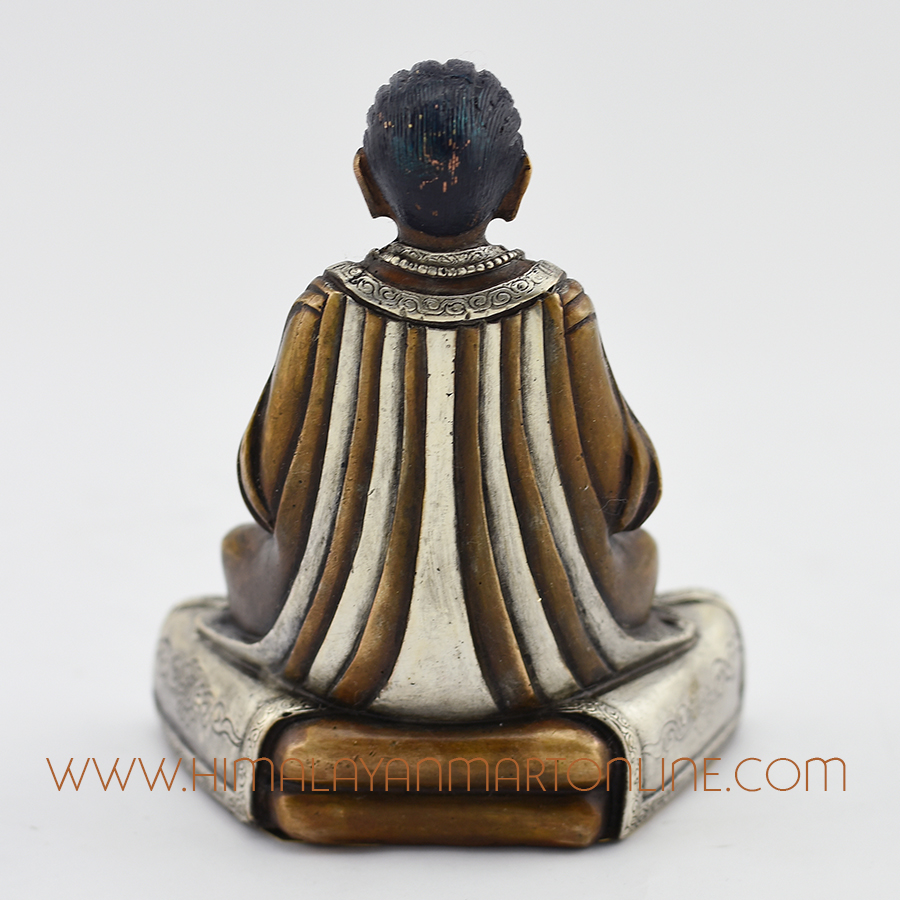 Marpa Oxidized Copper Statue: Marpa – Founder of Kagyudpa Tradition