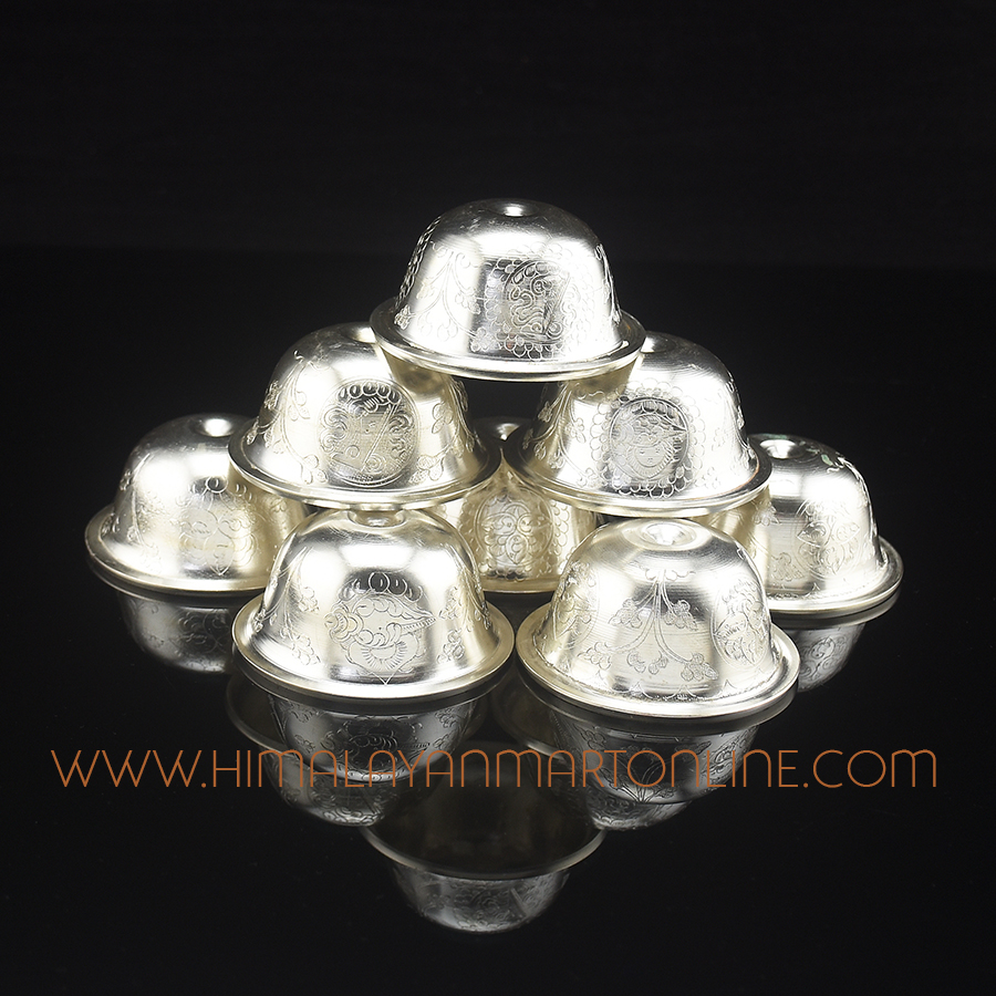 Religious Offering Bowls Set: This is a set of Eight Offering Bowls or ...