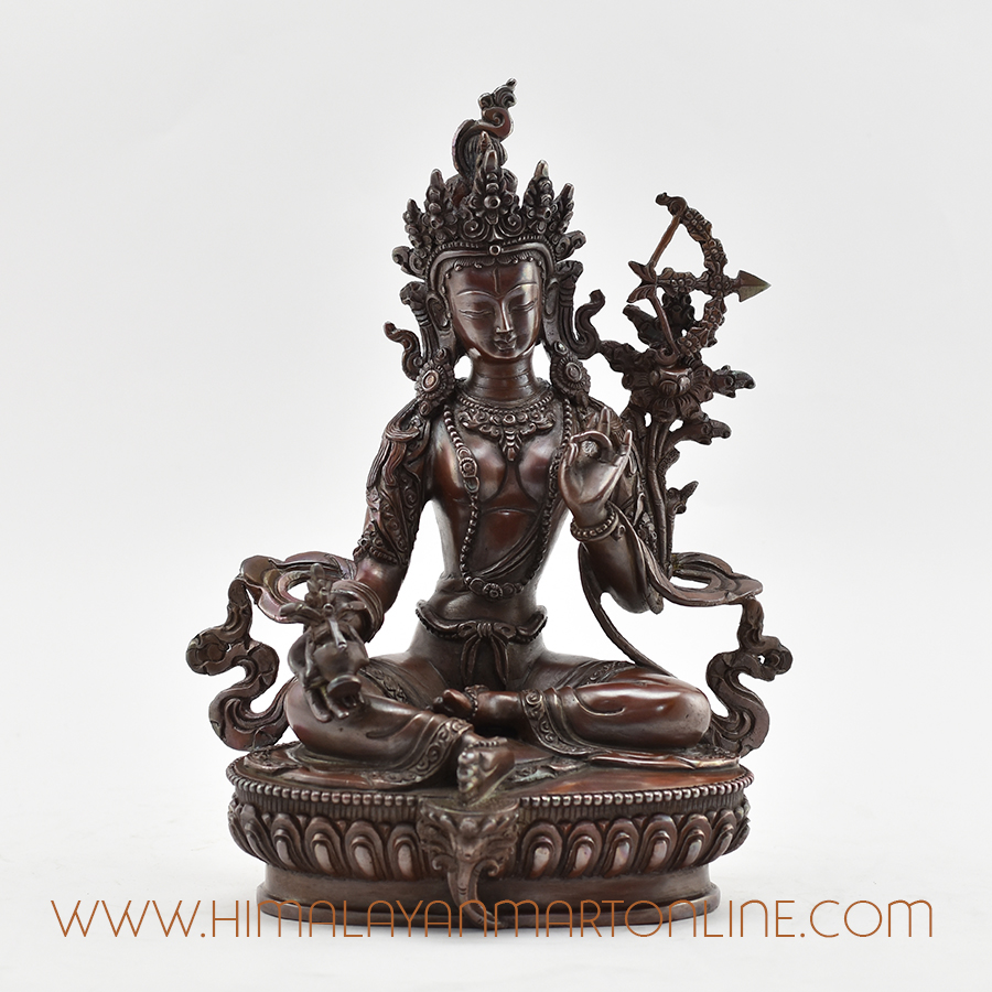 Hand Carved Red Tara Statue: Red Tara – The Wish Fulfilling Tara
