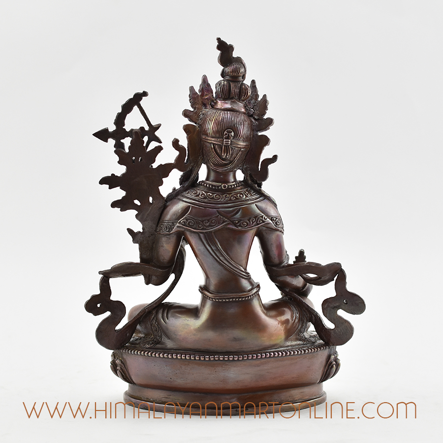Hand Carved Red Tara Statue: Red Tara – The Wish Fulfilling Tara