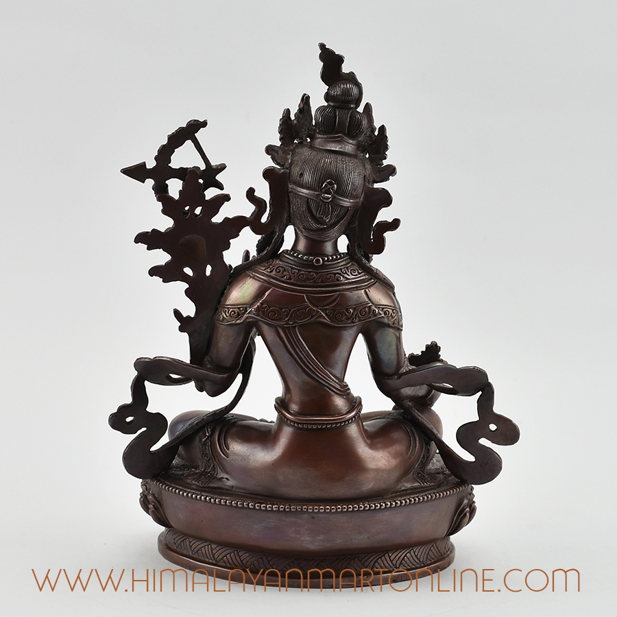 Hand Carved Red Tara Statue: Red Tara – The Wish Fulfilling Tara