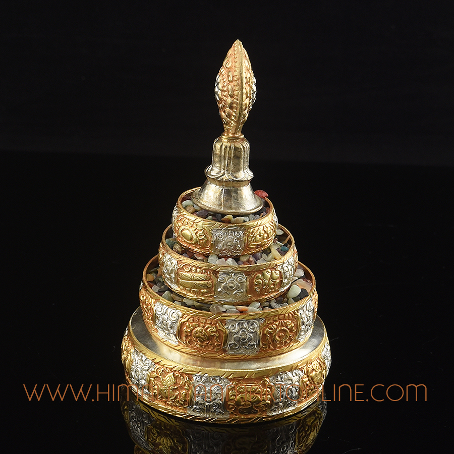 Ritual Offering Mandal Set: Mandala represent the universe.