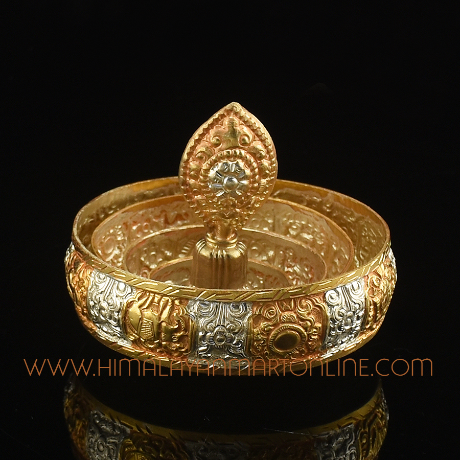 Ritual Offering Mandal Set: Mandala represent the universe.