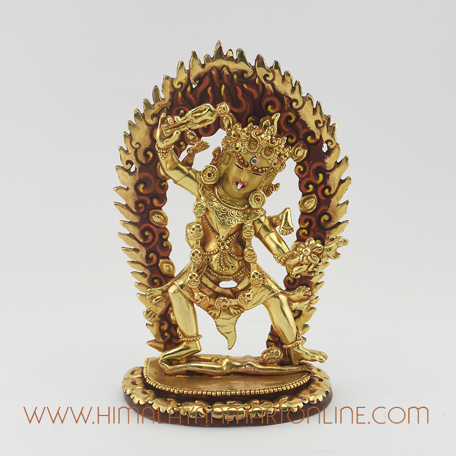 Ekajati Copper Statue: Ekajati Dakini – The Dharma Protector