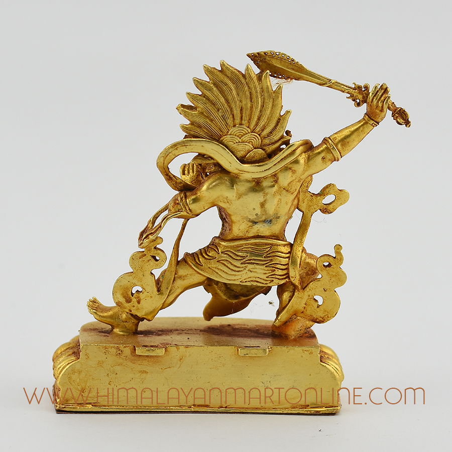 Black Manjushri Statue: Wrathful Healing form of Manjushri