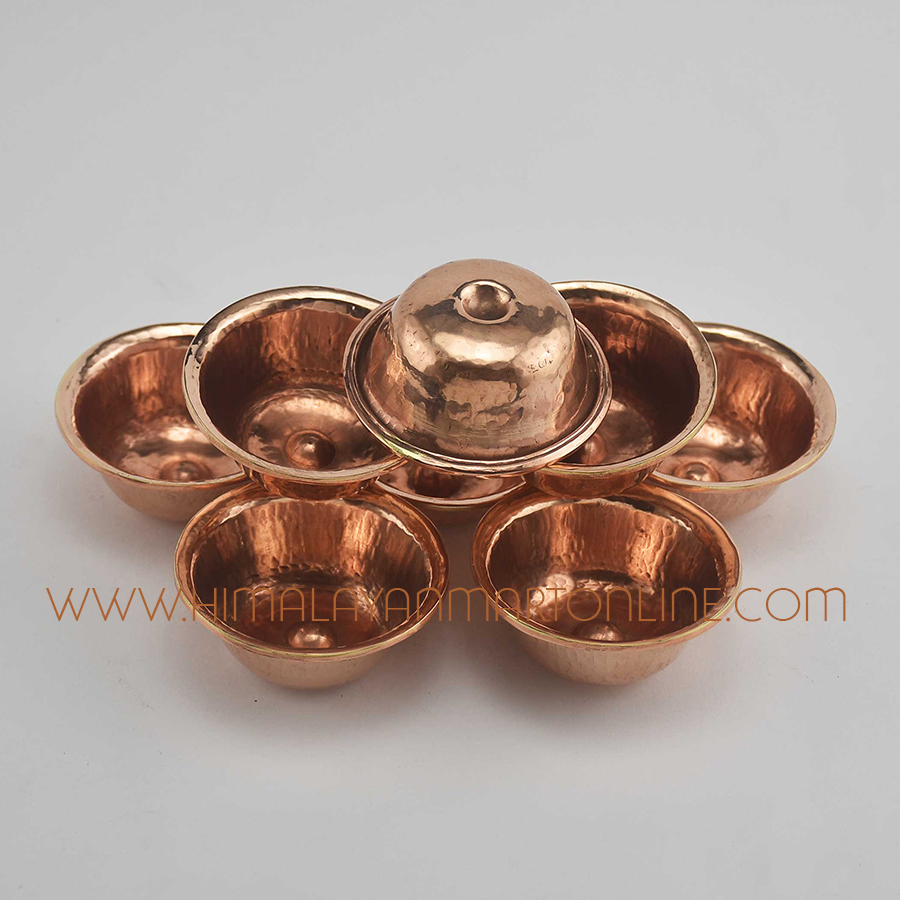 Water Offering Bowls Set: Offering Bowls Set – Eight Bowls Set