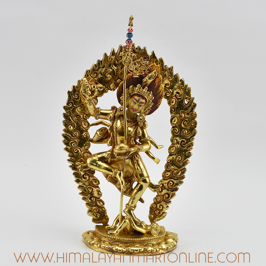 Troma Nagmo Yogini Statue: Troma Nagmo – The Wrathful Black Mother