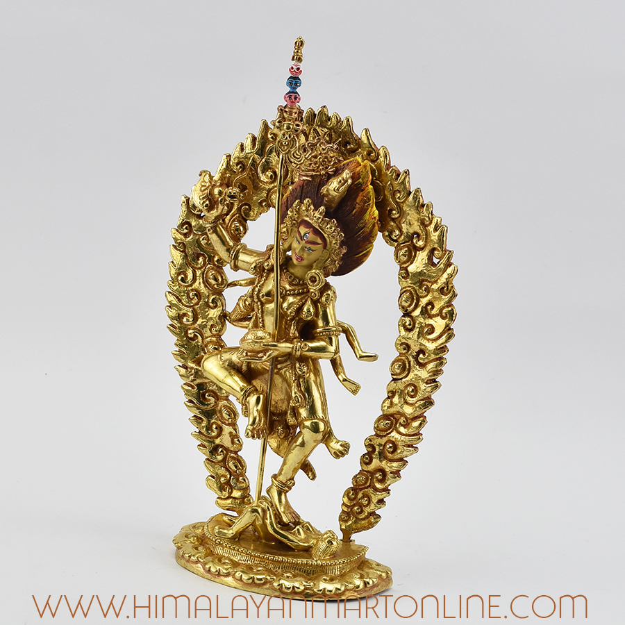 Troma Nagmo Yogini Statue: Troma Nagmo – The Wrathful Black Mother