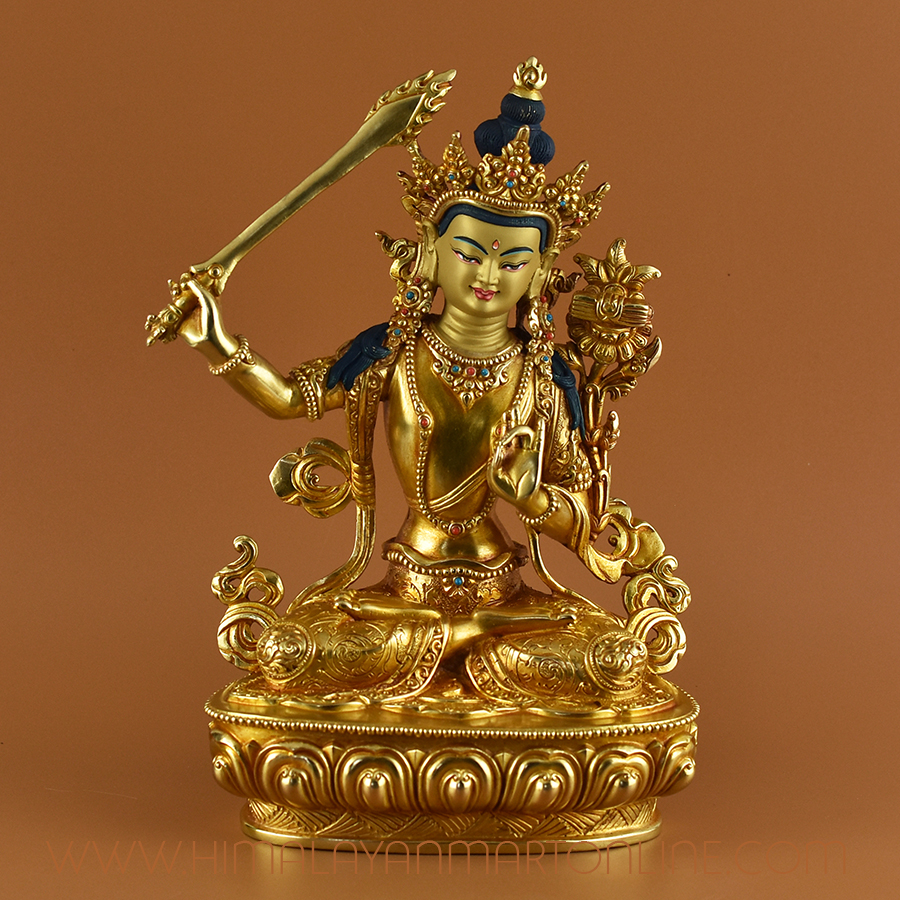 Manjushree Ritual Statue: Jambiyang – The Bodhisattva of Wisdom