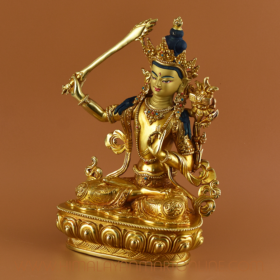 Manjushree Ritual Statue: Jambiyang – The Bodhisattva of Wisdom