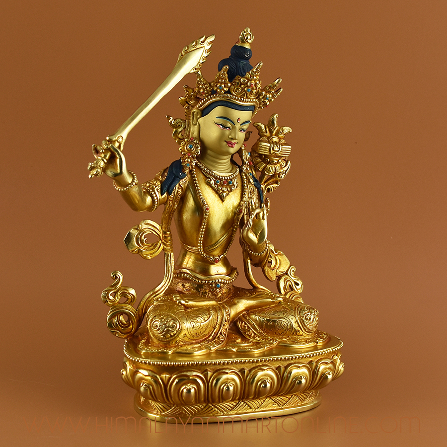 Manjushree Ritual Statue: Jambiyang – The Bodhisattva of Wisdom