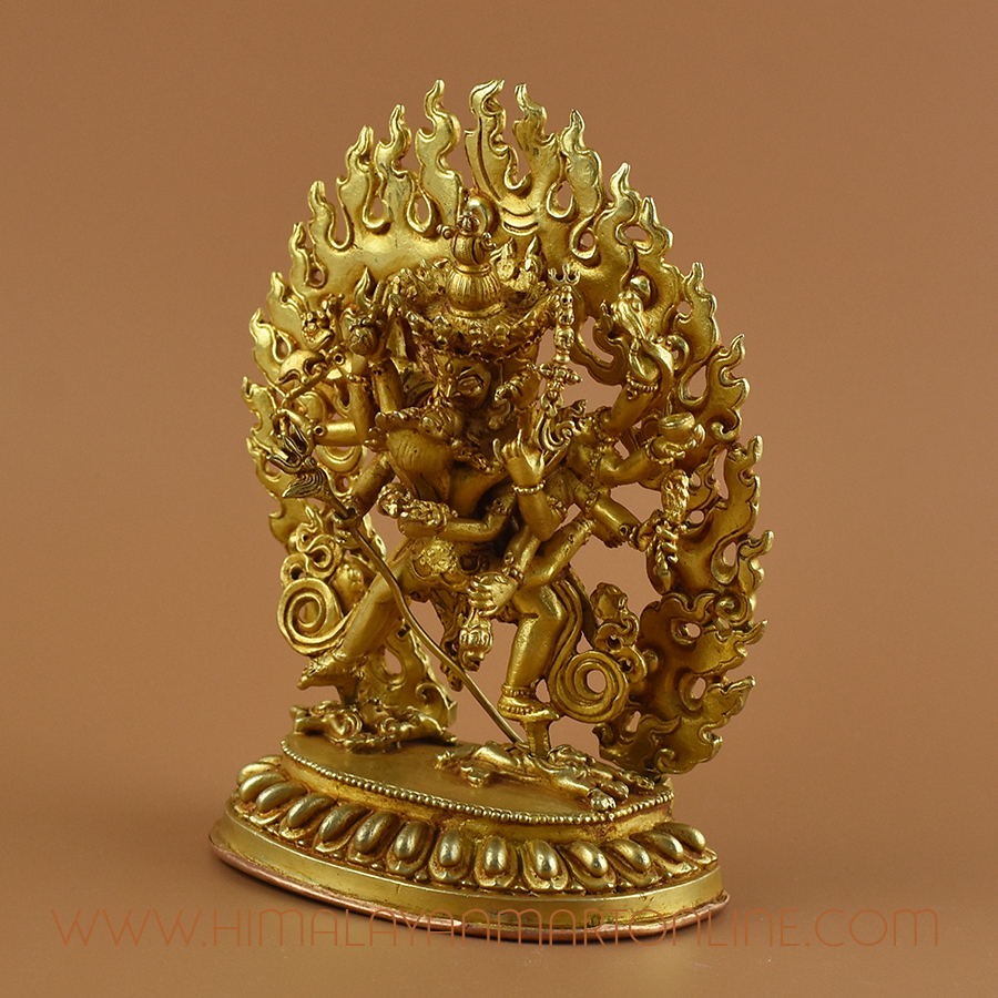 Chakrasamvara with Vajravarahi Statue: Chakrasamvara – Vajravarahi