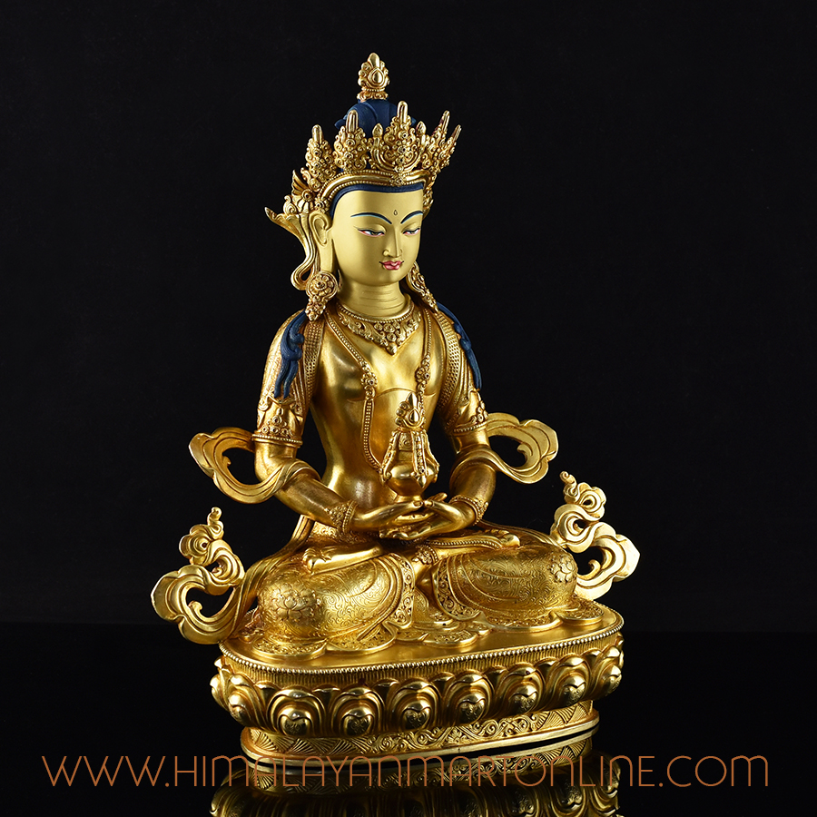 Amitayus Buddha Statue: Aparmita / Tsepame – The Buddha of Infinite Life