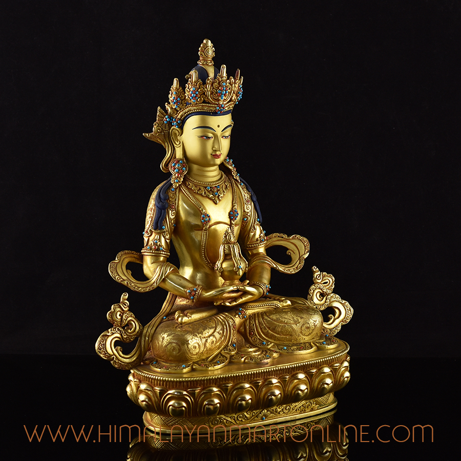 Tibetan Tsepame Aparmita Statue: Amitayus – The Buddha of Infinite Life