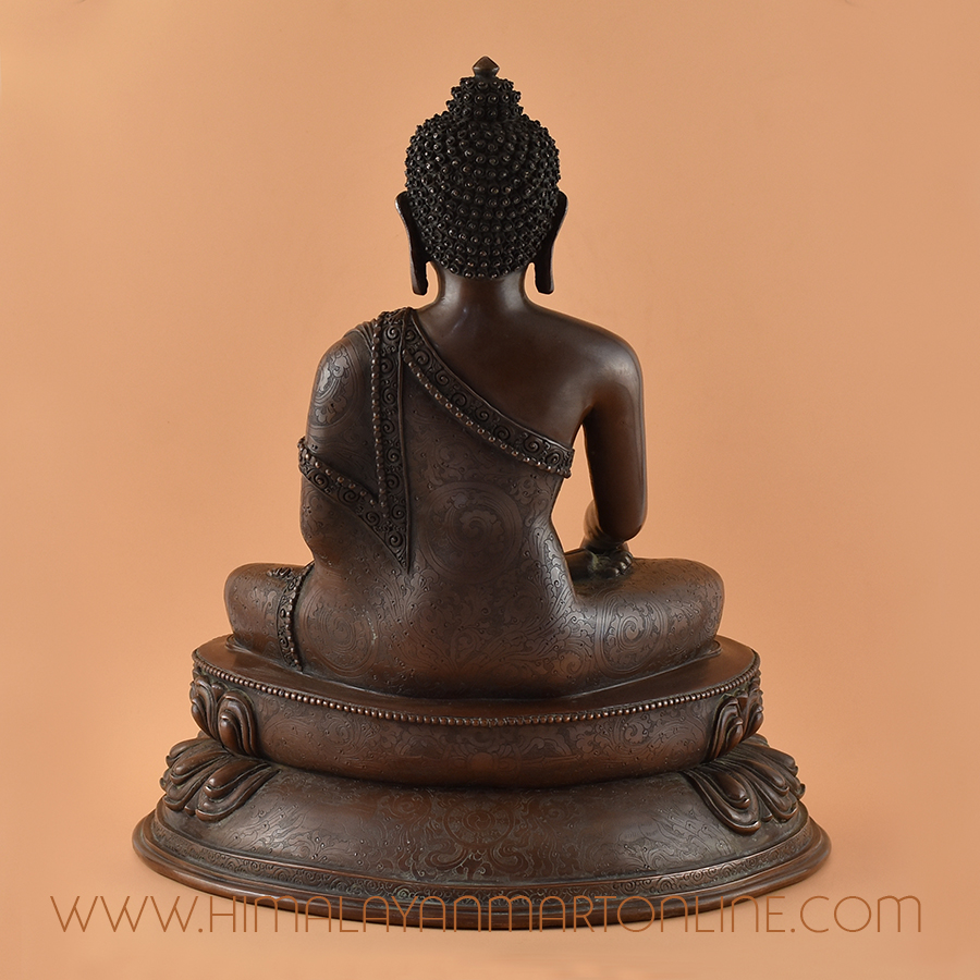 Tibetan Buddha Shakyamuni Statue: Shakyamuni The Lion of the Shakyas