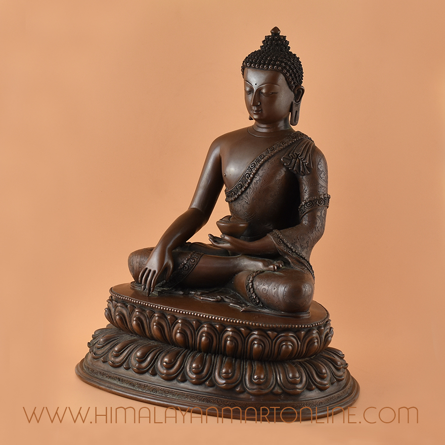 Tibetan Buddha Shakyamuni Statue: Shakyamuni The Lion of the Shakyas