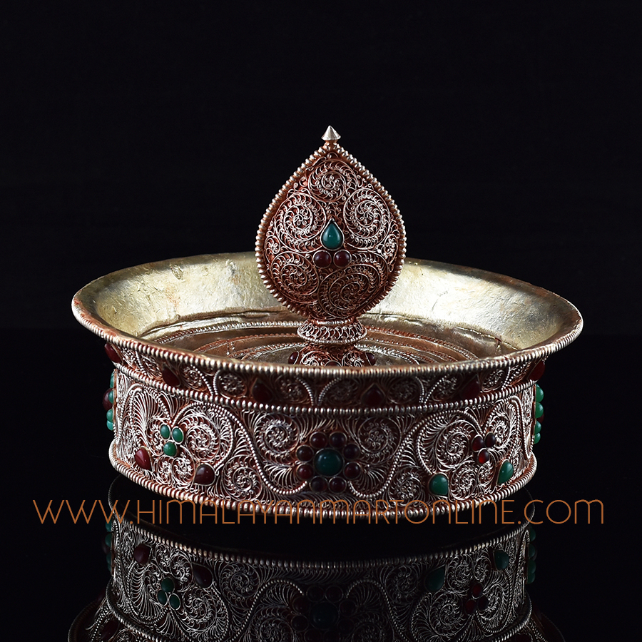 Buddhist Mandala Offering Set: Tibetan Buddhist Mandala Offering Set