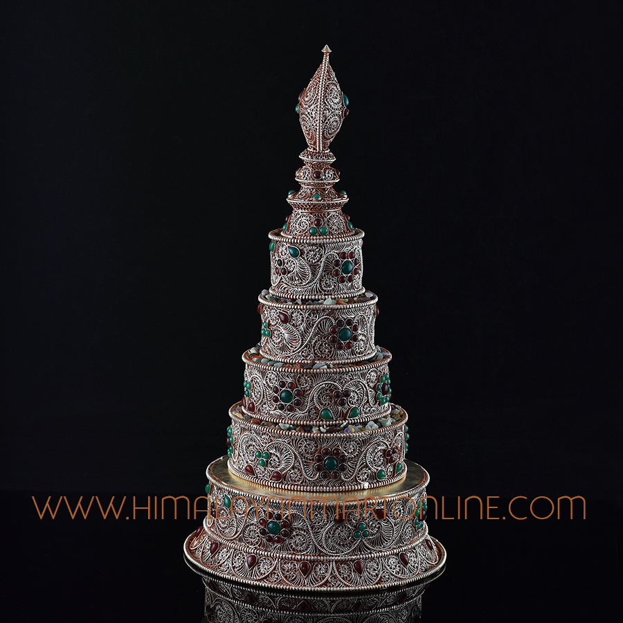 Buddhist Mandala Offering Set: Tibetan Buddhist Mandala Offering Set