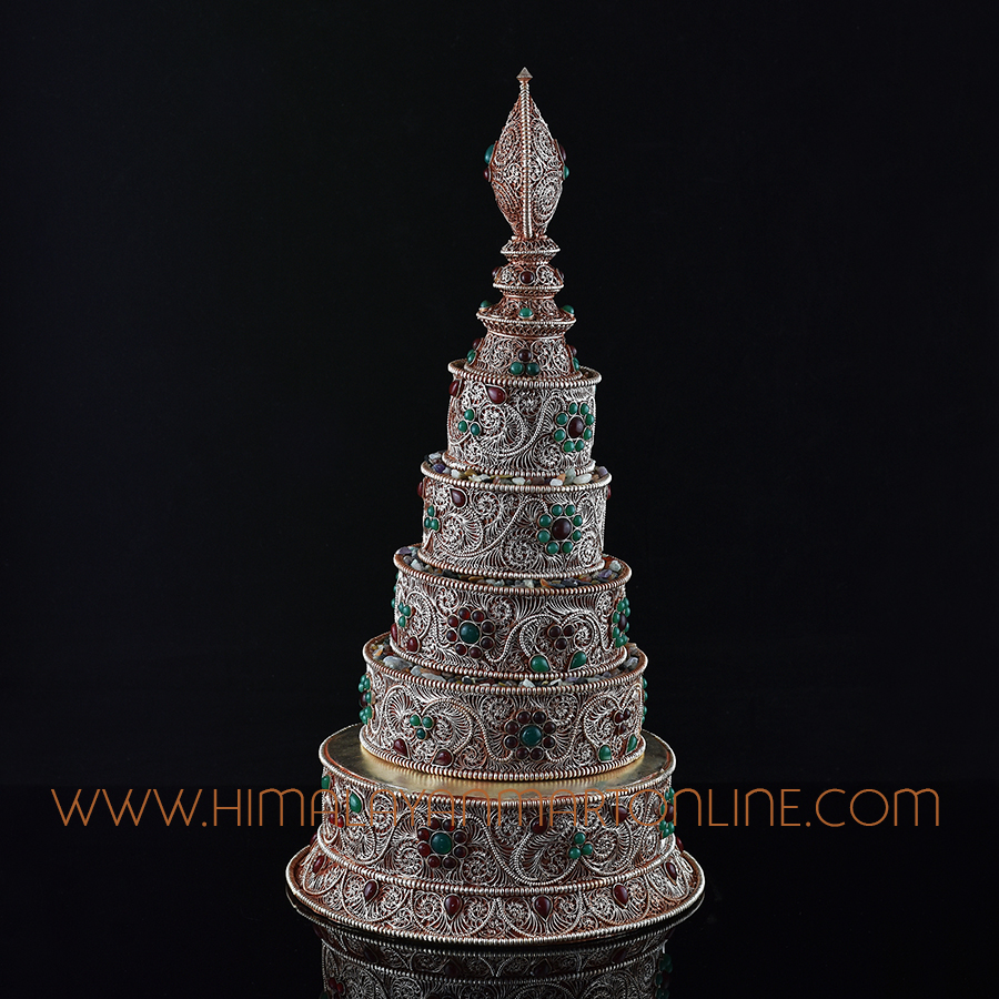 Buddhist Mandala Offering Set: Tibetan Buddhist Mandala Offering Set