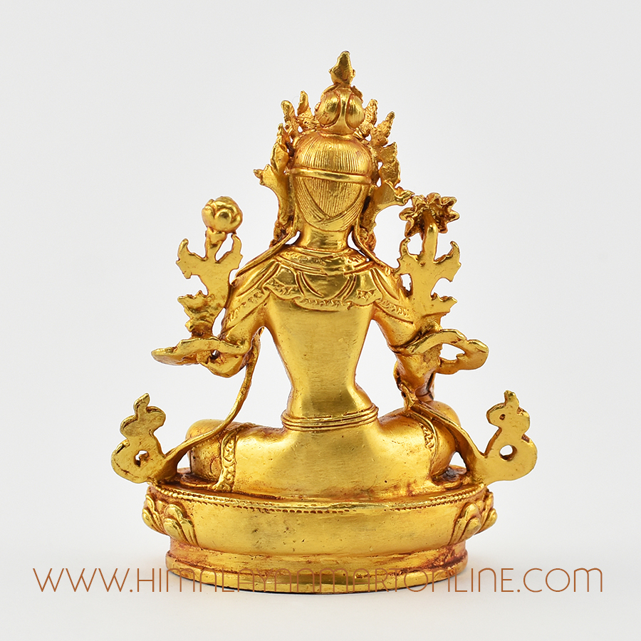 Tibetan Dholma Statue: Green Tara / Dholma – The Saviouress