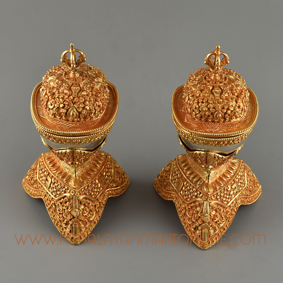 Copper Ritual Kapala Set: Kapala Set – The Ritual Skull Cup