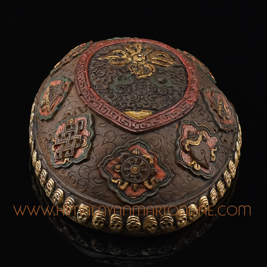 Viswa Vajra Carved Kapala: Kapala – The Ritual Skull Cup
