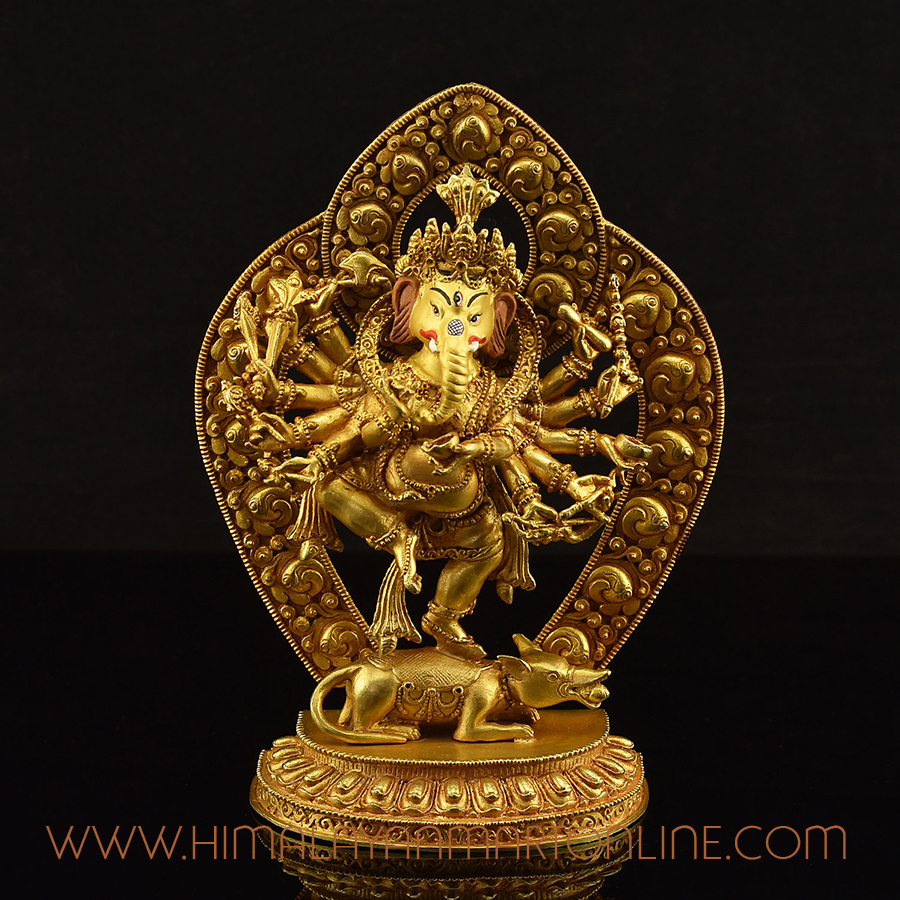12 Armed Dancing Ganesha: Ganesha – Remover of Obstacles